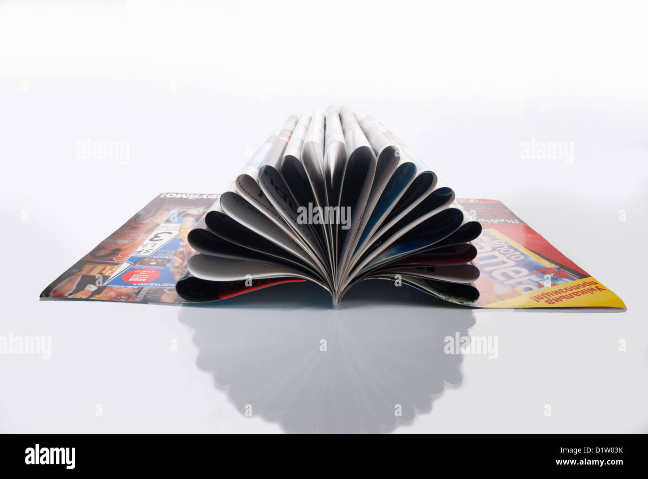 Curled pages hi-res stock photography and images - Alamy