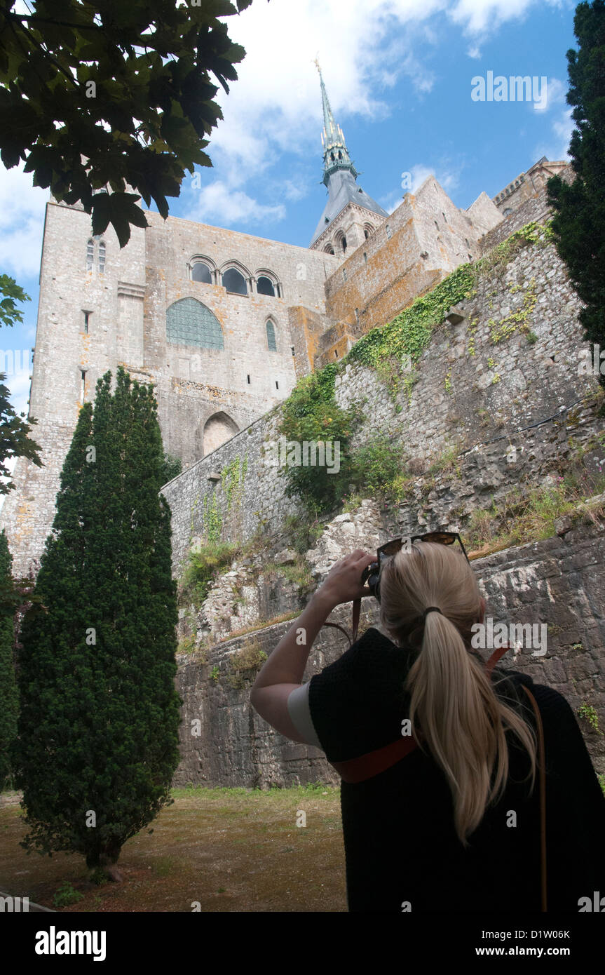 The Benedictin Abbey of Mont-Saint-Michel is an international place of ...