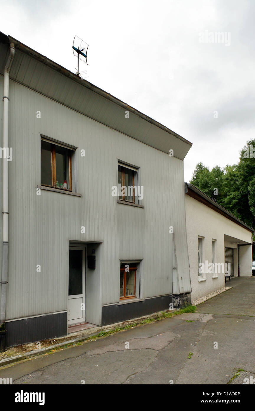 New Castle, Germany, house in New Castle in the Eifel Stock Photo - Alamy