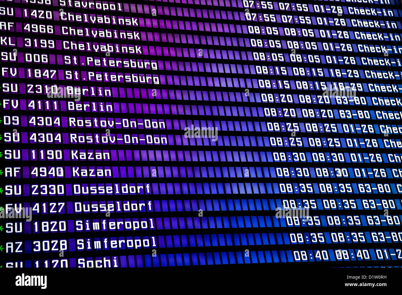 Airport chart hi-res stock photography and images - Alamy