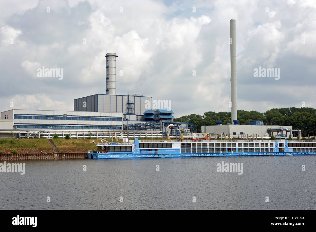 Niehl-2 Gas-Fired power station Cologne Germany Stock Photo - Alamy