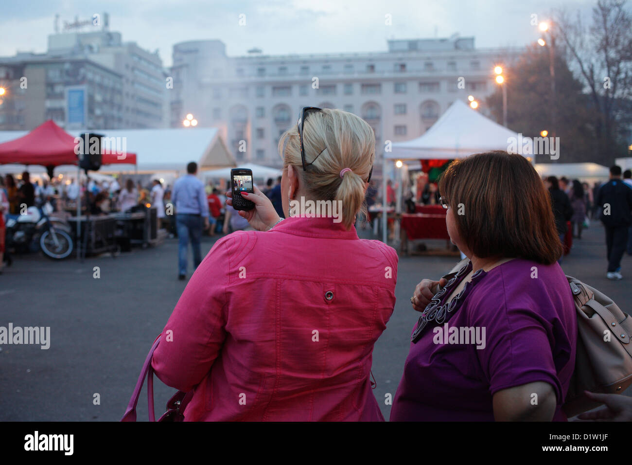 Bucharest light festival hi-res stock photography and images - Alamy