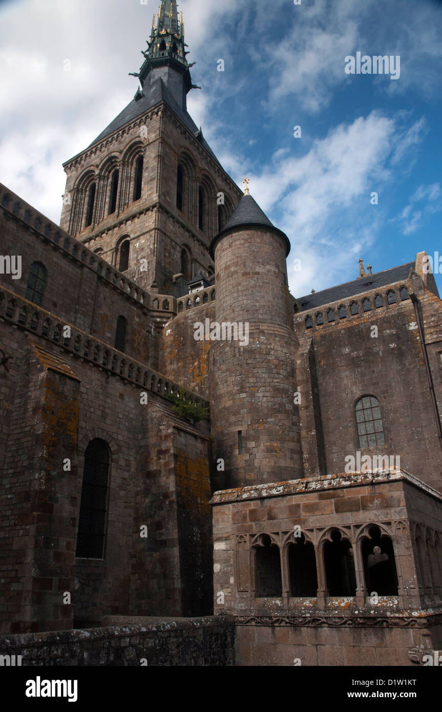 The Benedictin Abbey of Mont-Saint-Michel is an international place of ...