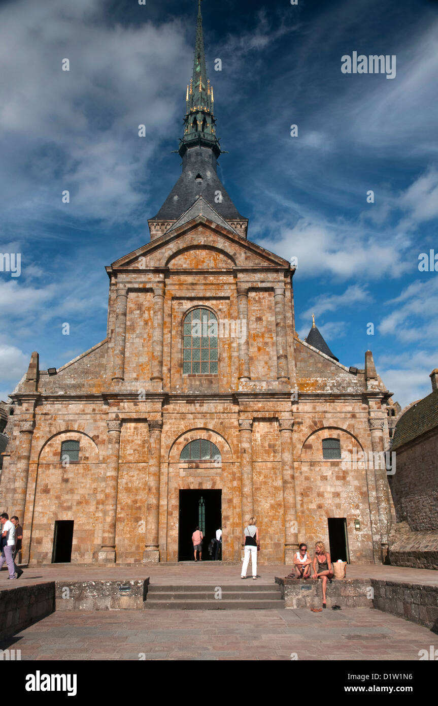The Benedictin Abbey of Mont-Saint-Michel is an international place of ...
