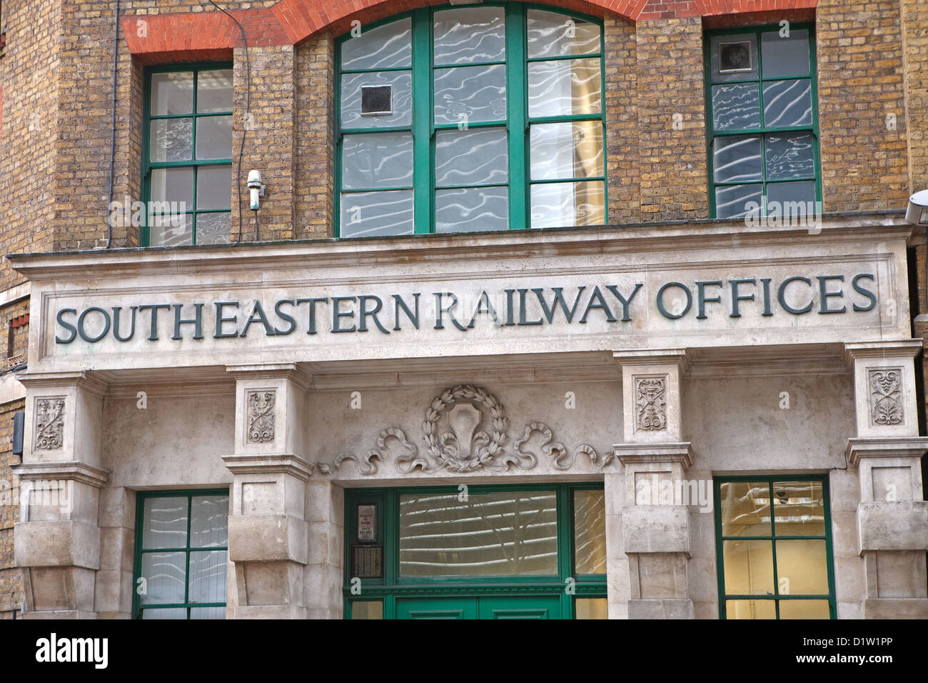 South Eastern Railway Offices Stock Photo - Alamy