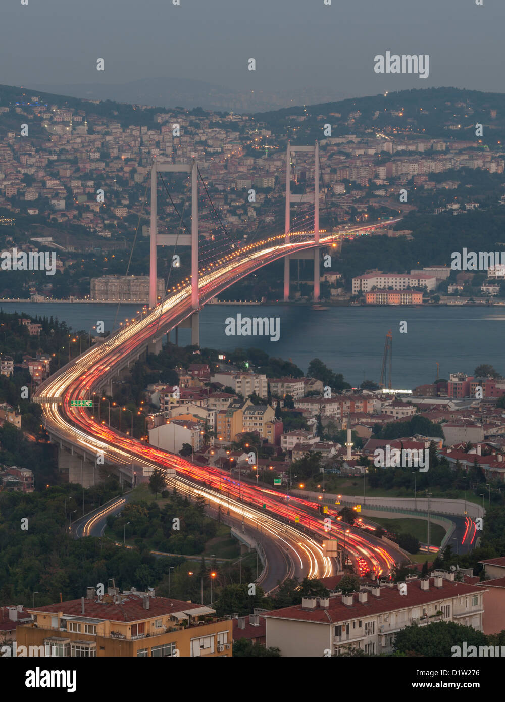 The Bosphorus Bridge, also called the First Bosphorus Bridge is one of ...