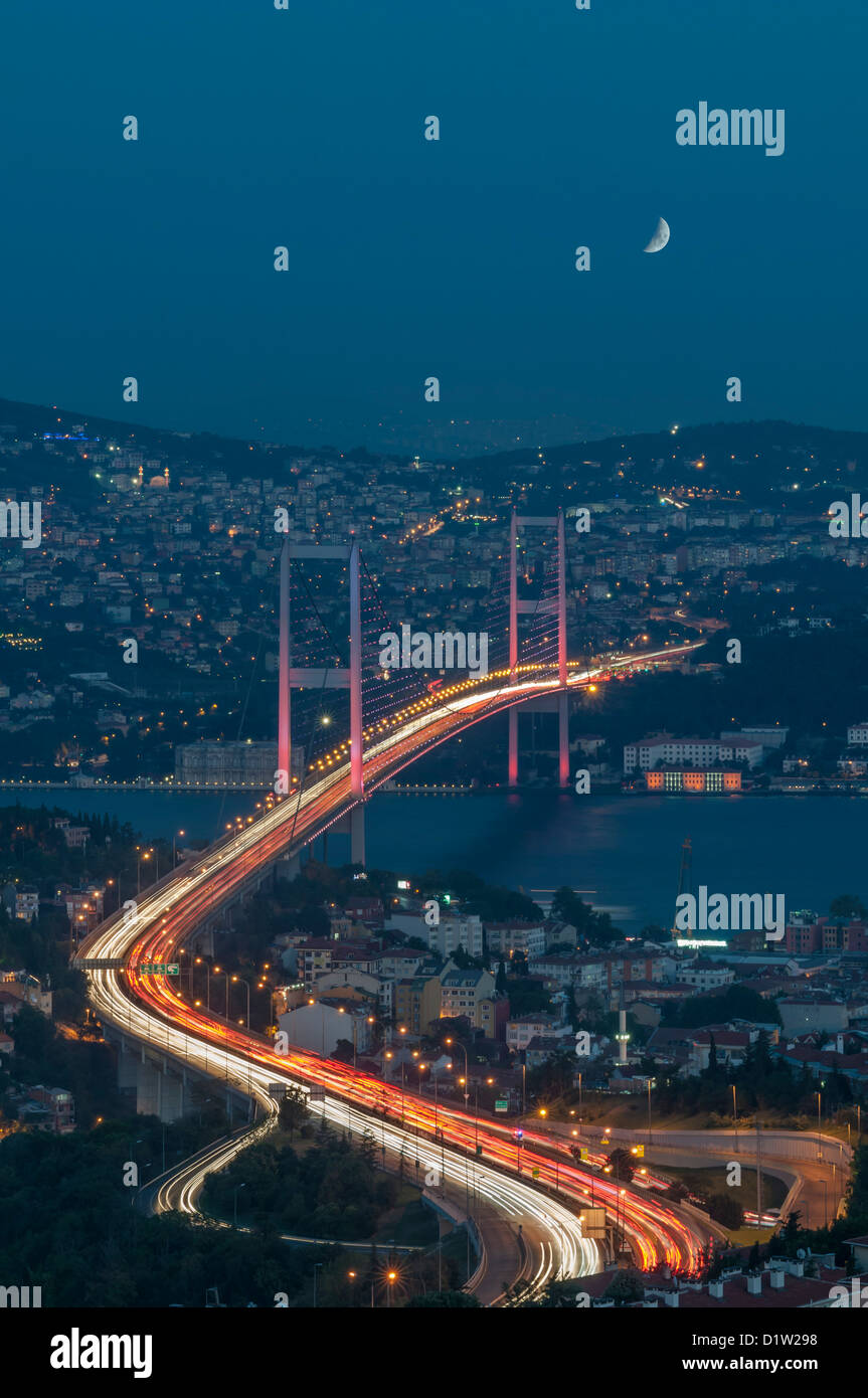 The Bosphorus Bridge, also called the First Bosphorus Bridge is one of ...