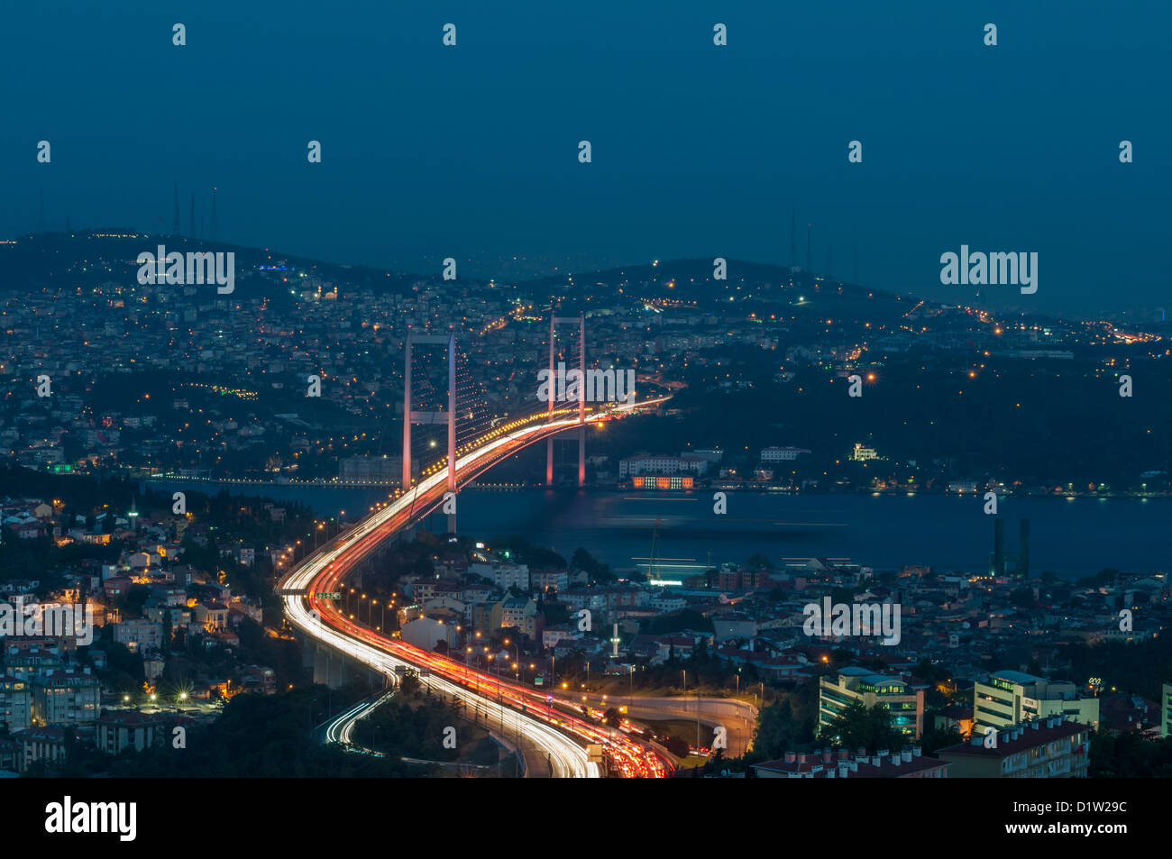 The Bosphorus Bridge, also called the First Bosphorus Bridge is one of ...