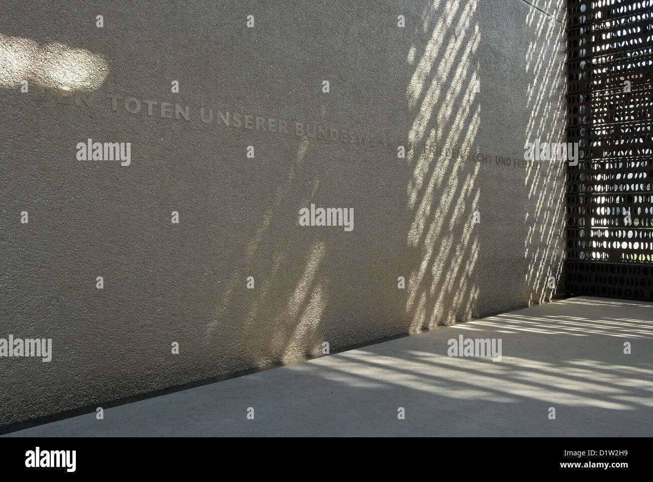 Berlin, Germany, the memorial to the German Armed Forces Stock Photo ...