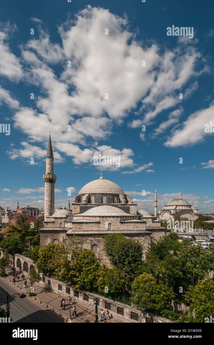 Atik Ali Pasha Mosque and Nuruosmaniye Mosque,istanbul,Turkey Stock ...