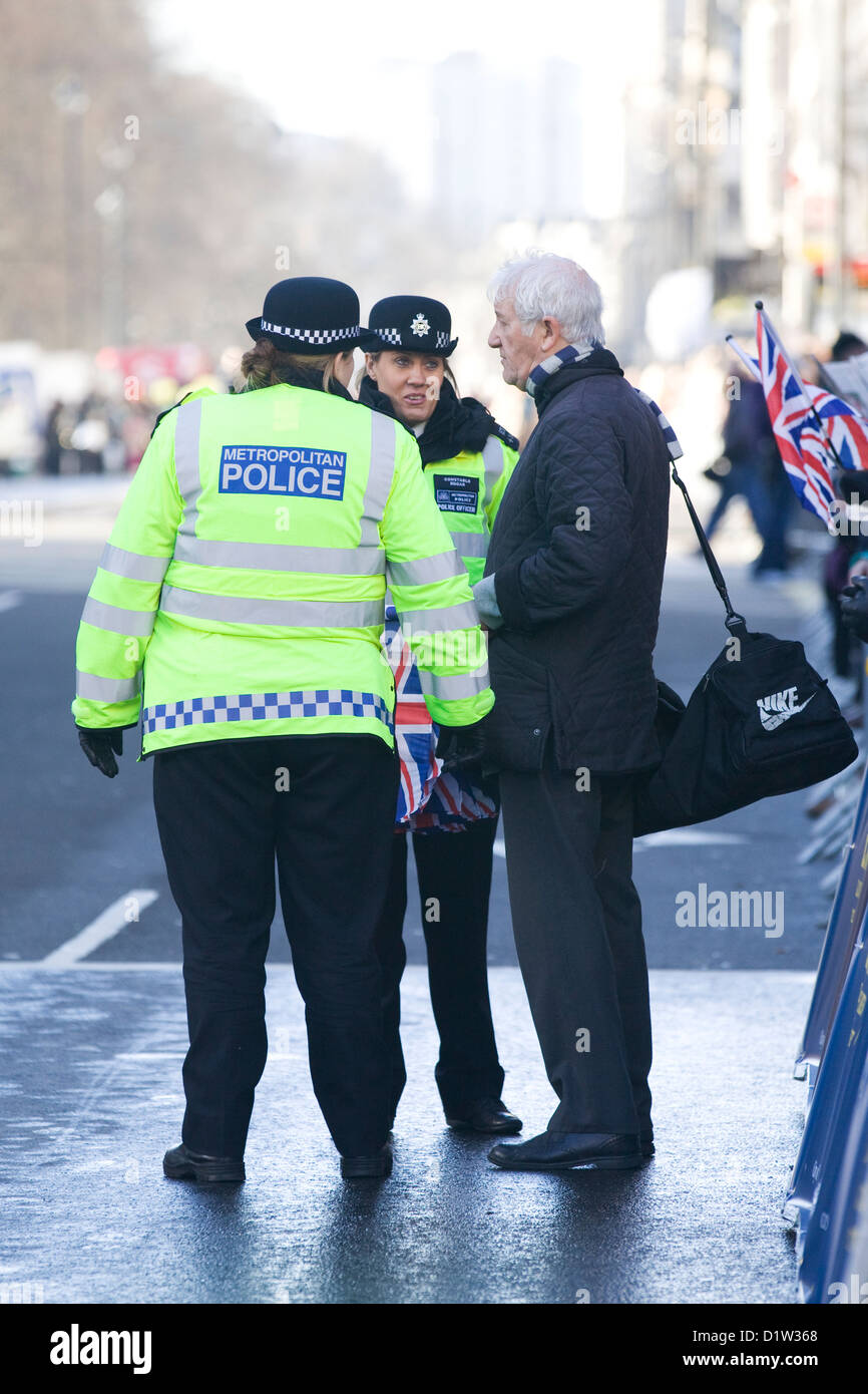 Metropolitan Police Officers on the Streets of London England Stock ...