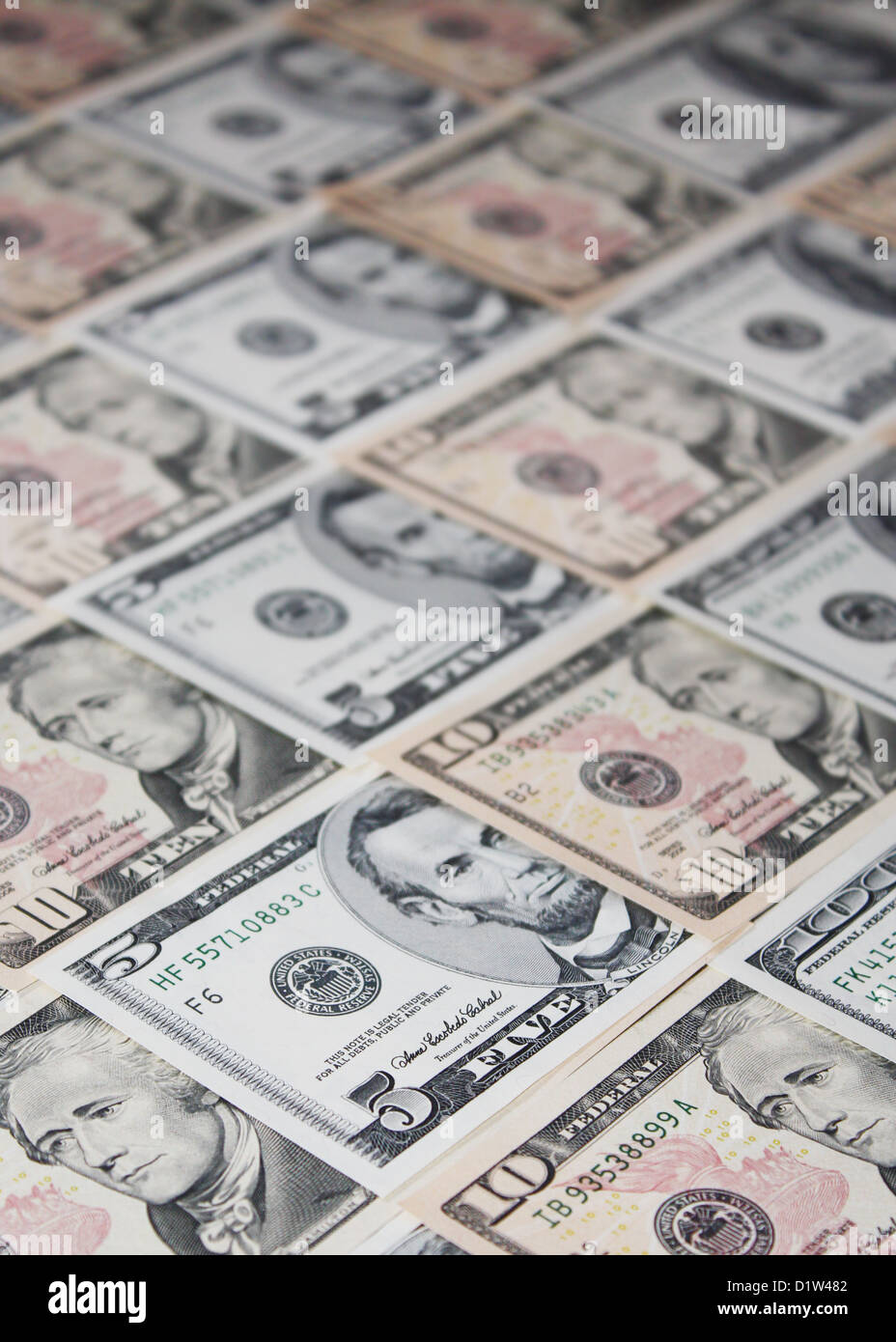 Background of dollar banknotes Stock Photo - Alamy