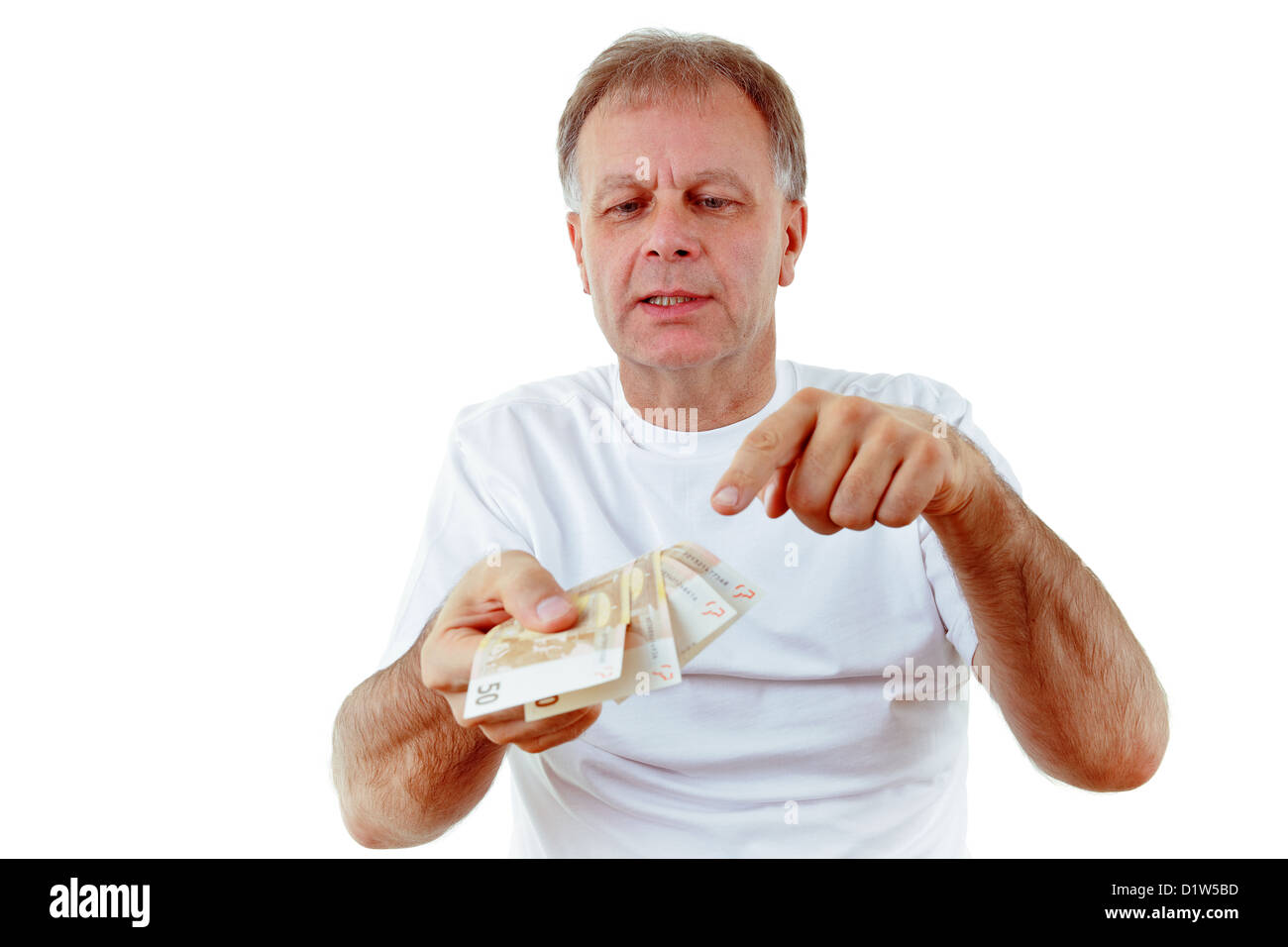 Man with euro hi-res stock photography and images - Alamy