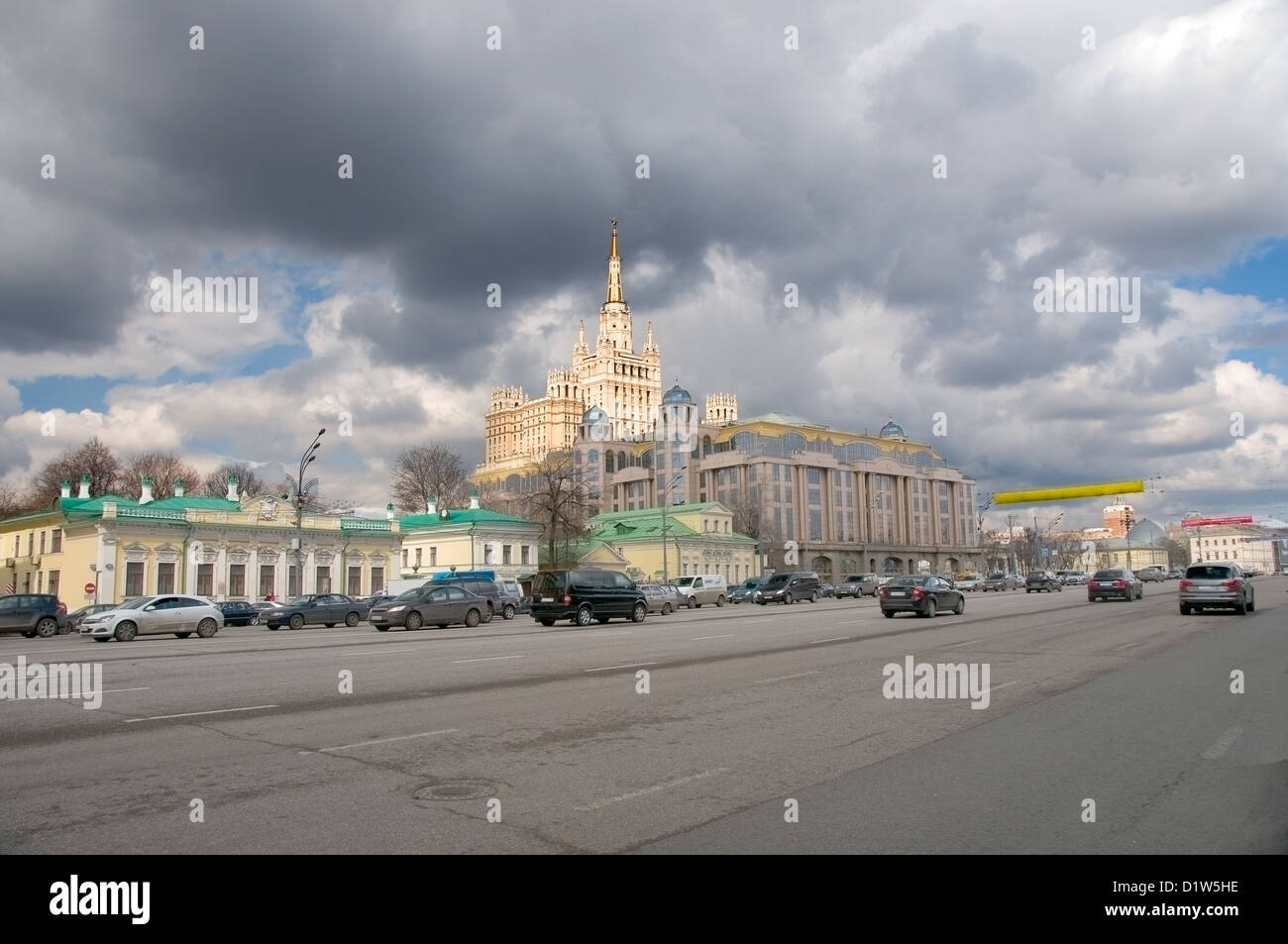 Moscow, Novinsky Boulevard Stock Photo - Alamy