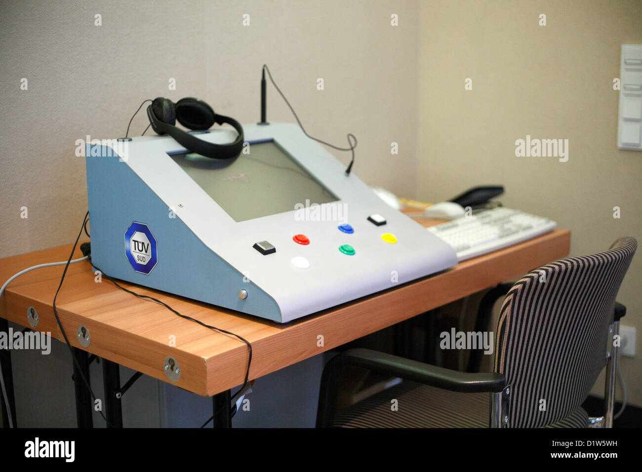 Berlin, Germany, traffic psychological test battery Stock Photo - Alamy