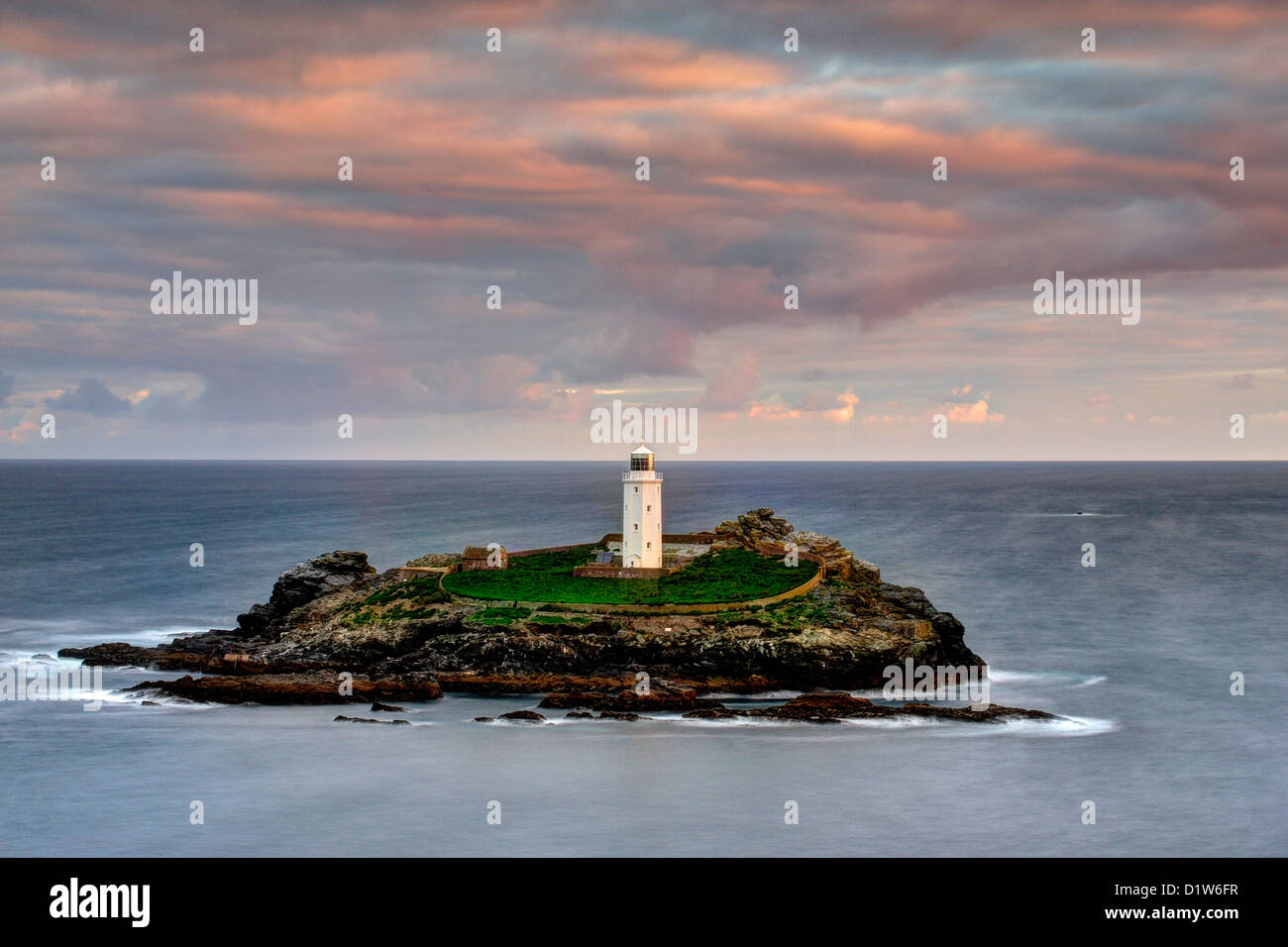 Godrevy lighthouse hi-res stock photography and images - Alamy