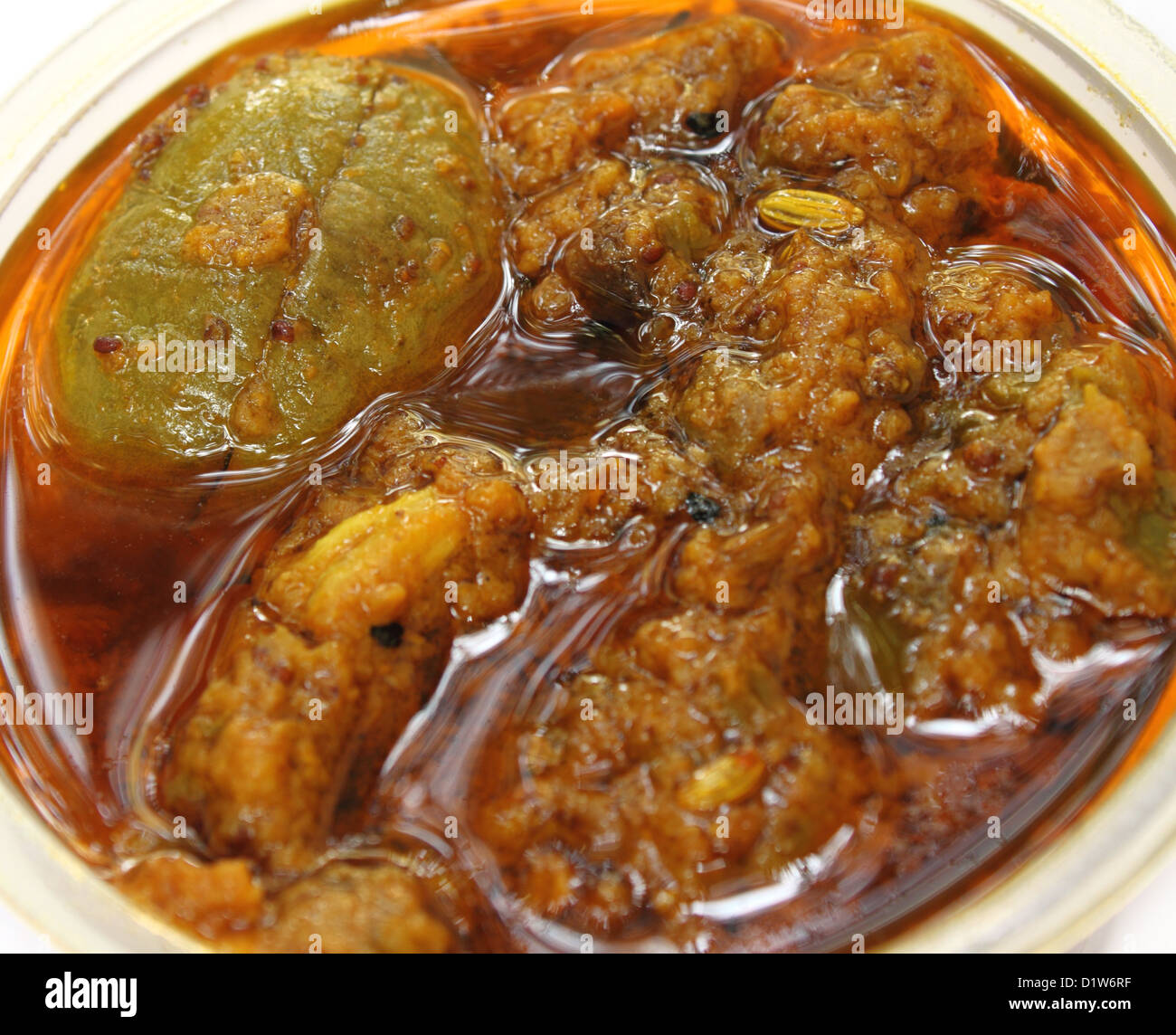 Spicy olive pickle Stock Photo - Alamy