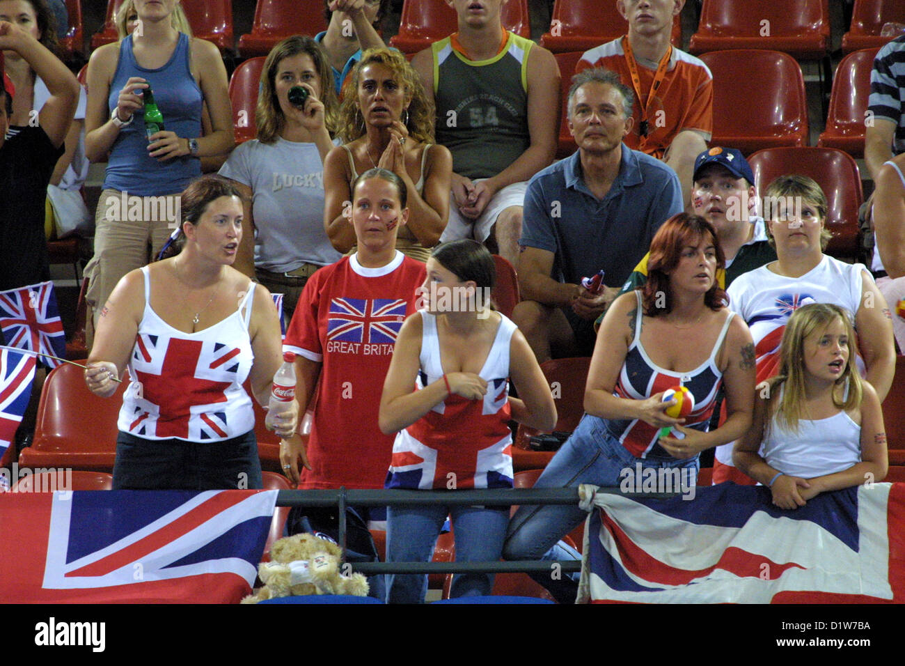 Wheelchair rugby ('Murderball') Britain v USA, Athens Paralympic Games ...