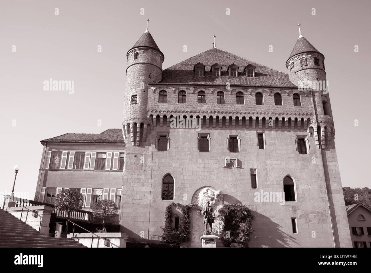 Switzerland lausanne castle st marie hi-res stock photography and ...