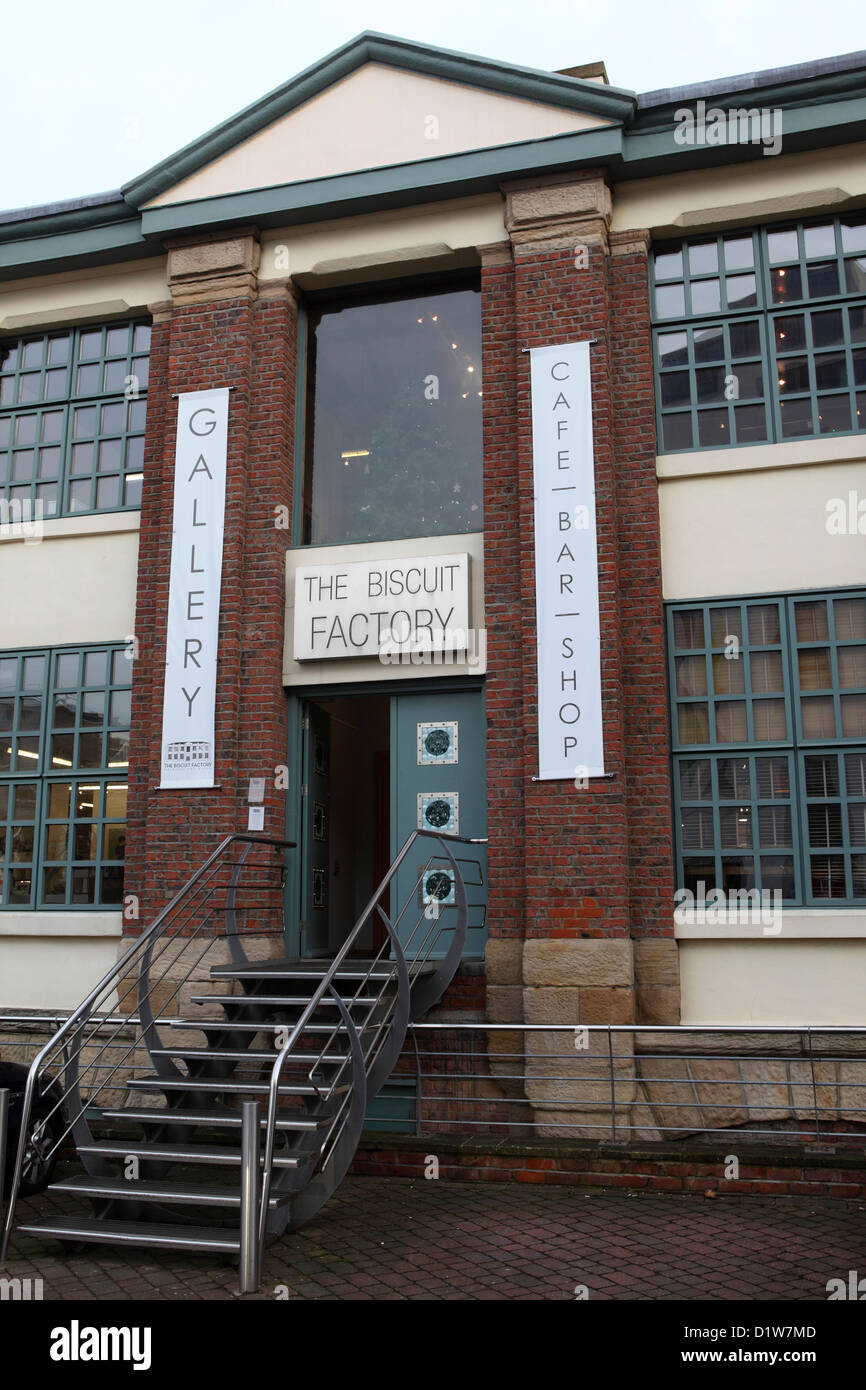 Biscuit Factory art gallery, Newcastle-upon-Tyne, England Stock Photo ...