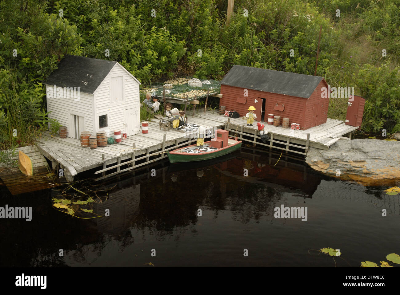 Scale model village in hi-res stock photography and images - Alamy