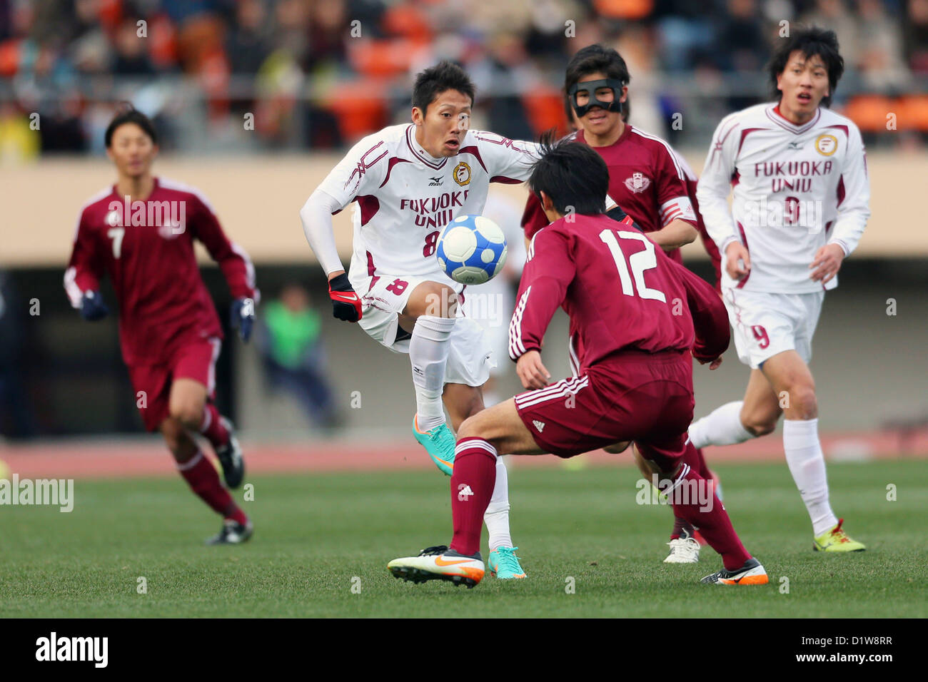 Koki Kiyotake (Fukuoka-Univ), January 6, 2013 - Football / Soccer : The ...
