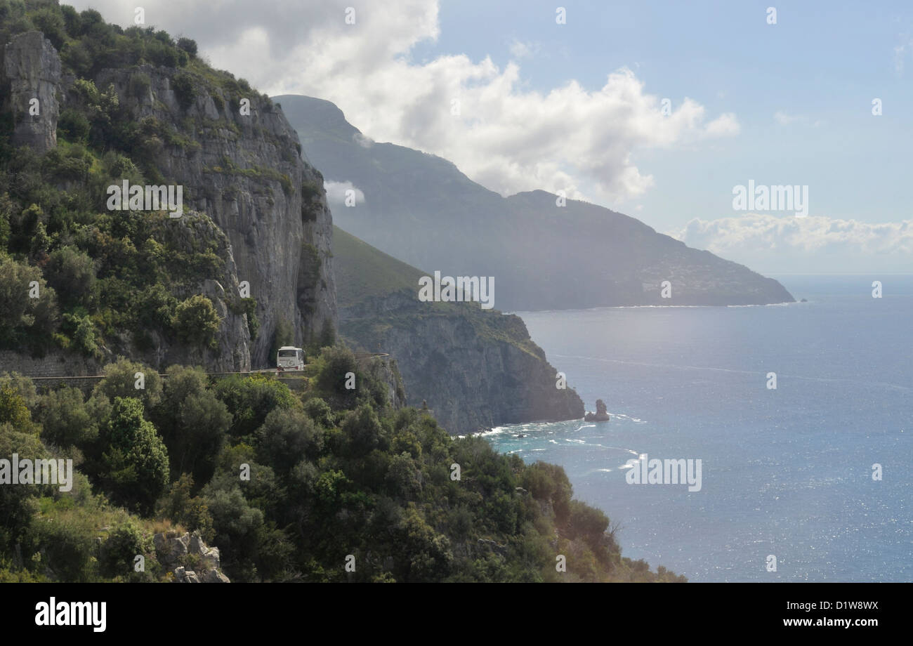 The Amalfi Drive near Positano, Italy Stock Photo - Alamy