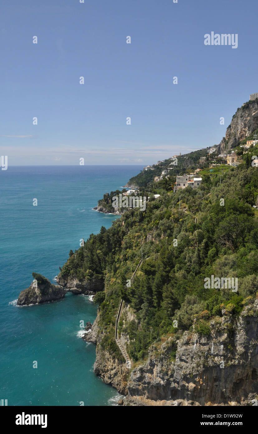 View from the Amalfi Drive, Italy Stock Photo - Alamy