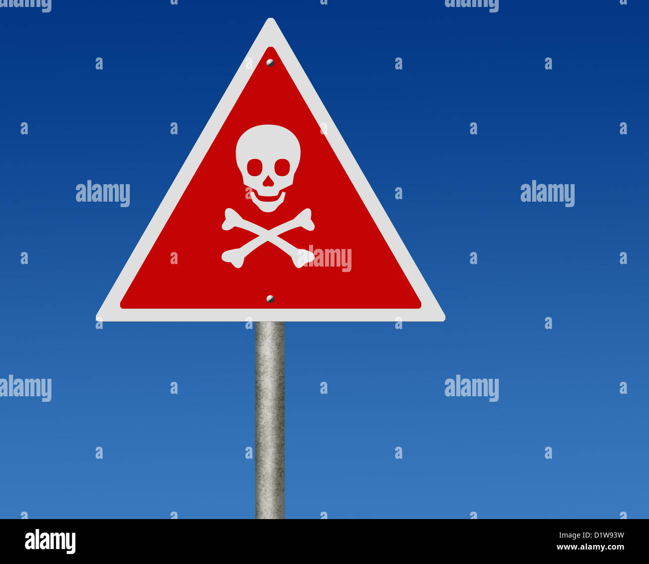 Illustration triangular warning sign cross hi-res stock photography and ...
