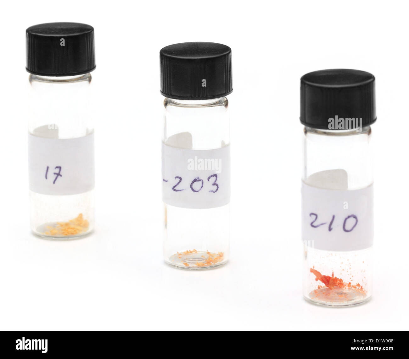 Samples for Chemical analysis Stock Photo - Alamy