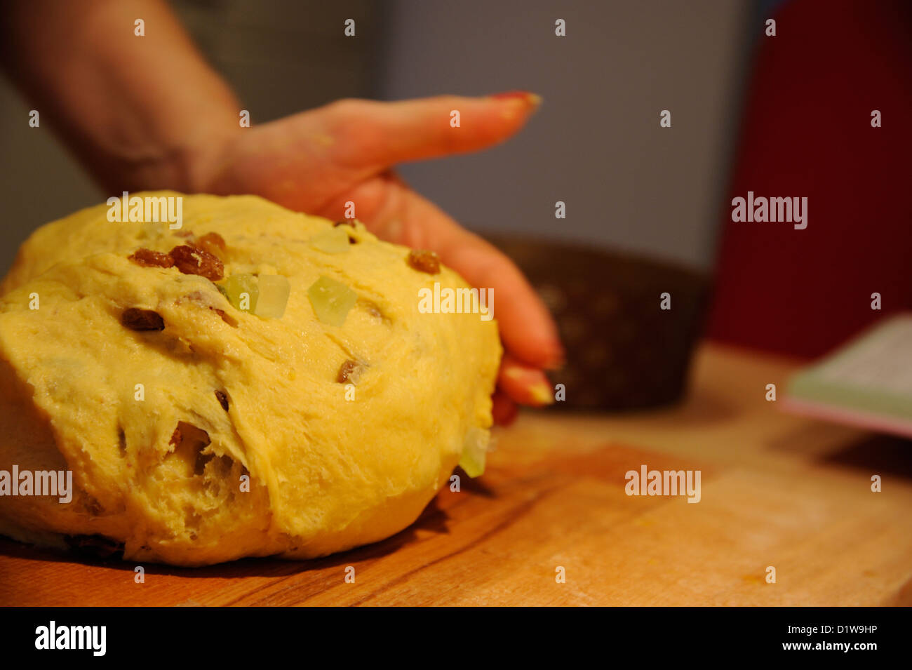 The making of a traditional dish of the italian cuisine Stock Photo - Alamy