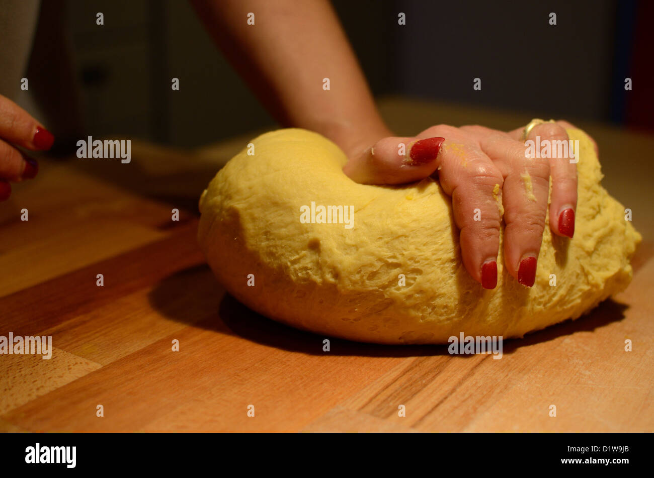 The making of a traditional dish of the italian cuisine Stock Photo - Alamy