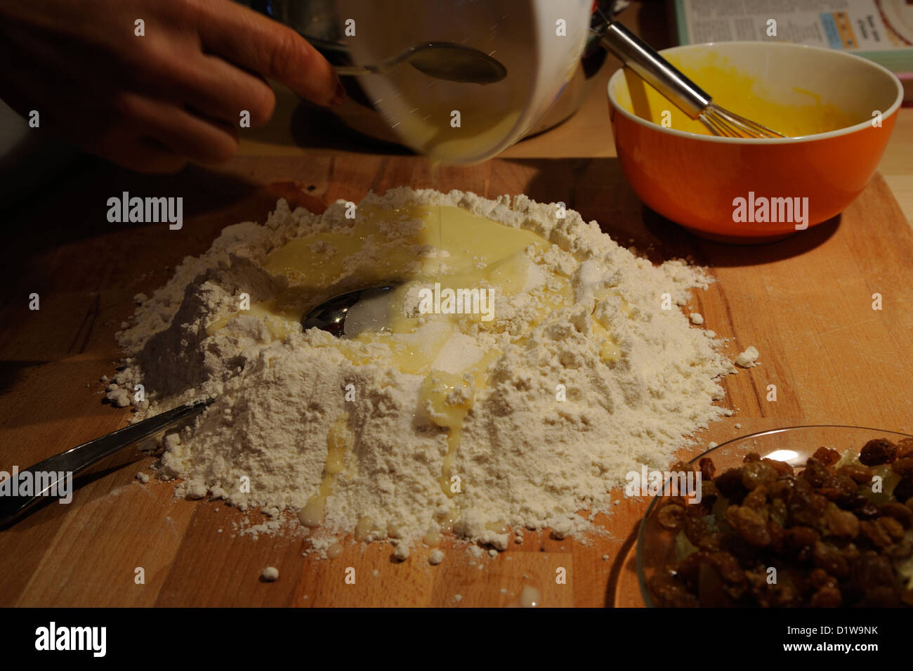The making of a traditional dish of the italian cuisine Stock Photo - Alamy