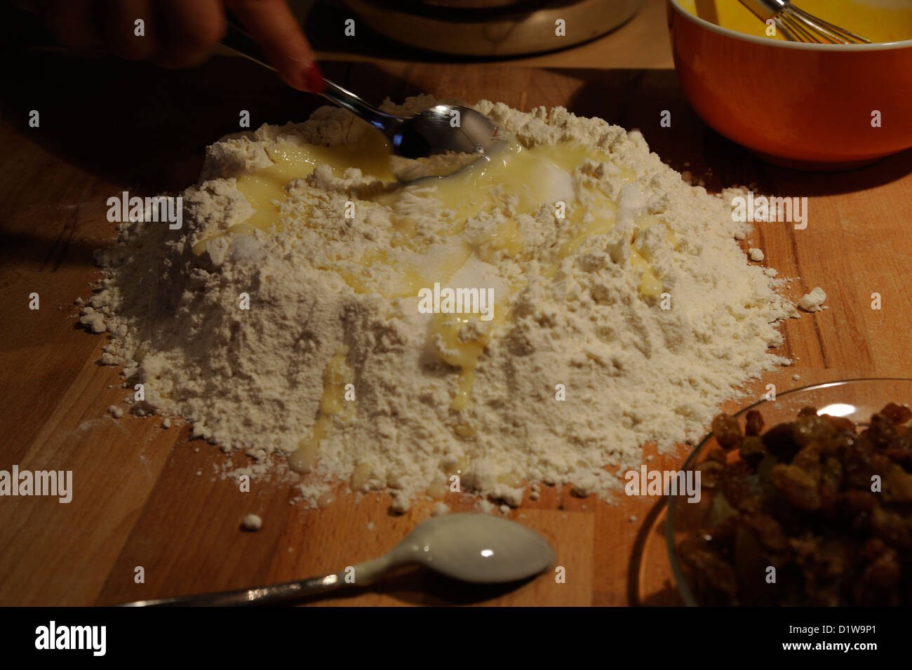 The making of a traditional dish of the italian cuisine Stock Photo - Alamy