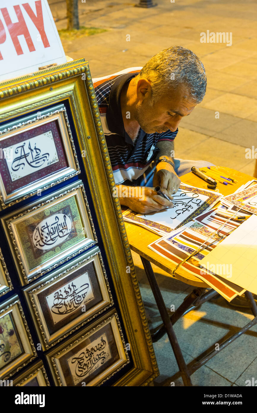 Calligrapher hi-res stock photography and images - Alamy