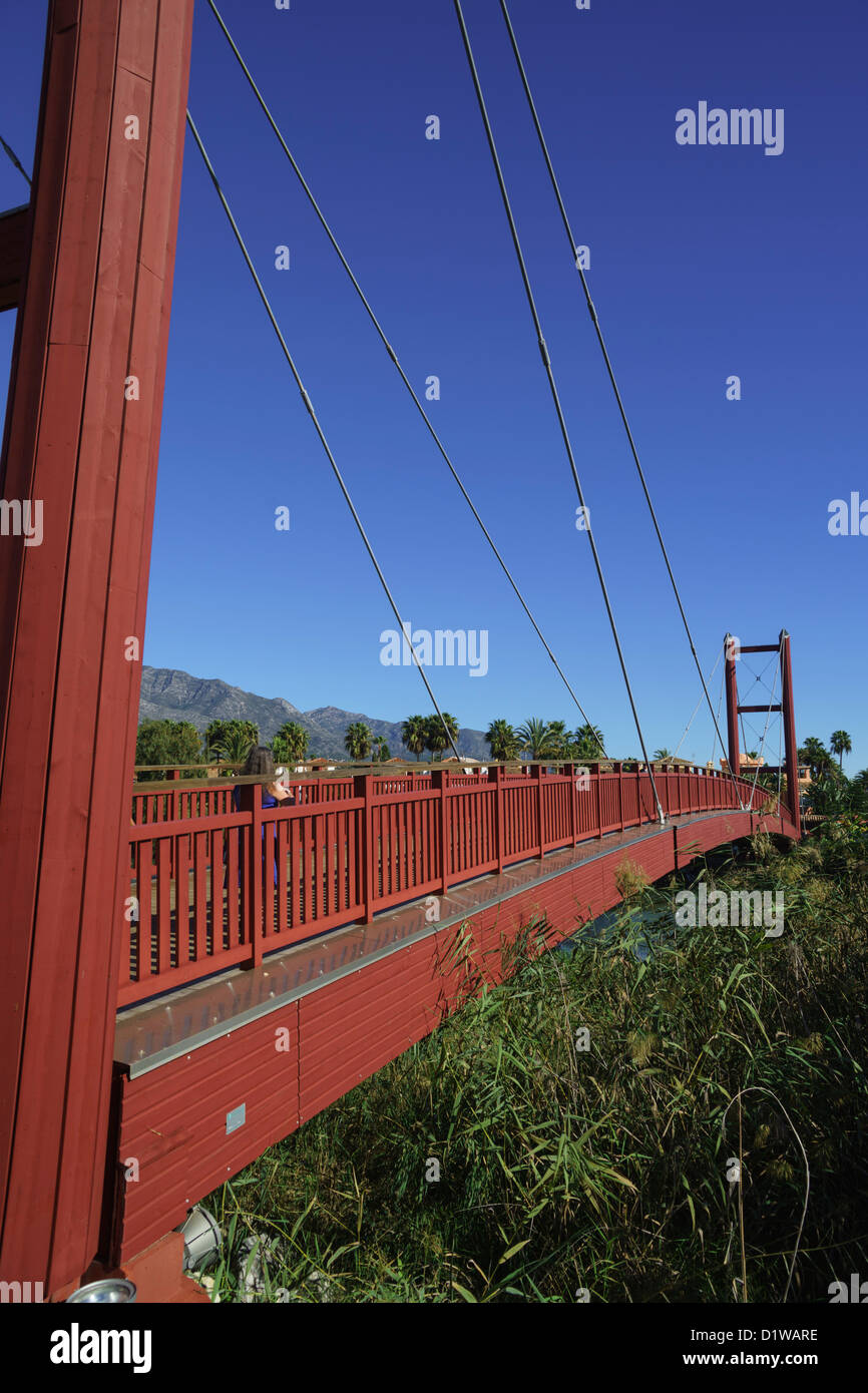 Red bridge marbella spain hi-res stock photography and images - Alamy