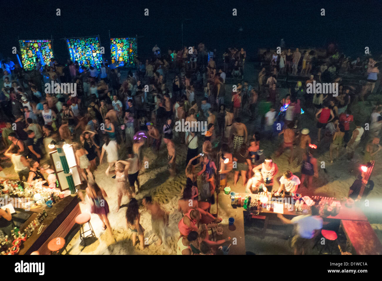 Hat Rin Beach Full Moon High Resolution Stock Photography and Images ...