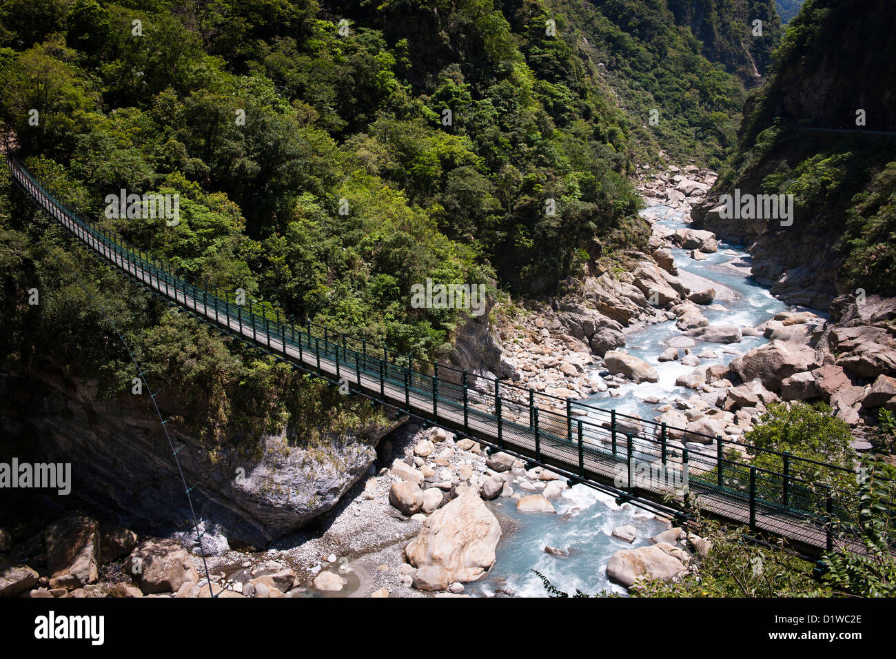 Deep canyon and river, near Hua Lien, Taiwan Stock Photo - Alamy