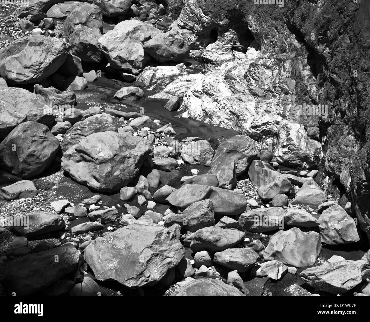 Deep canyon and river, near Hua Lien, Taiwan Stock Photo - Alamy