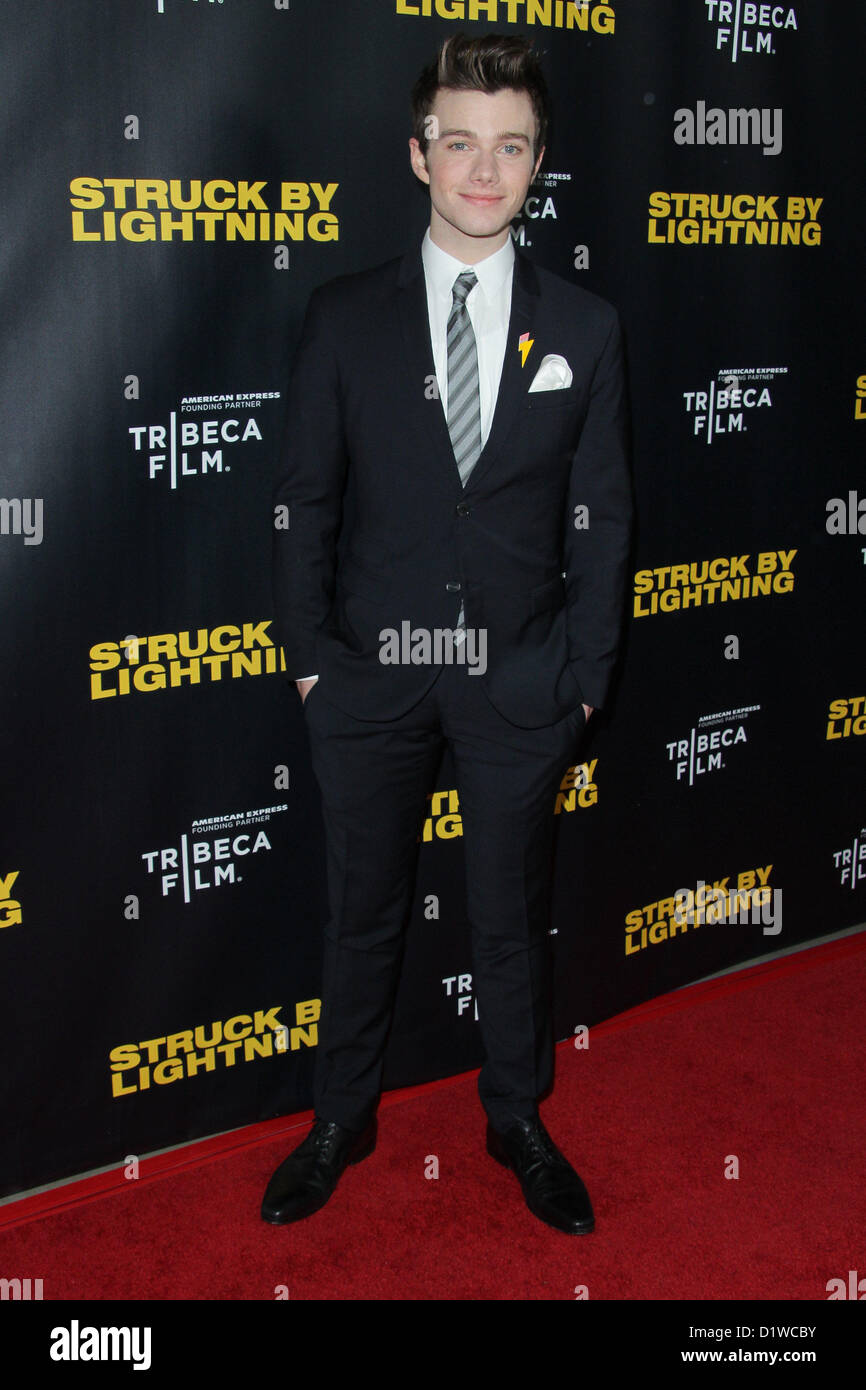 Jan. 6, 2013 - Los Angeles, California, U.S. - Chris Colfer attends ...
