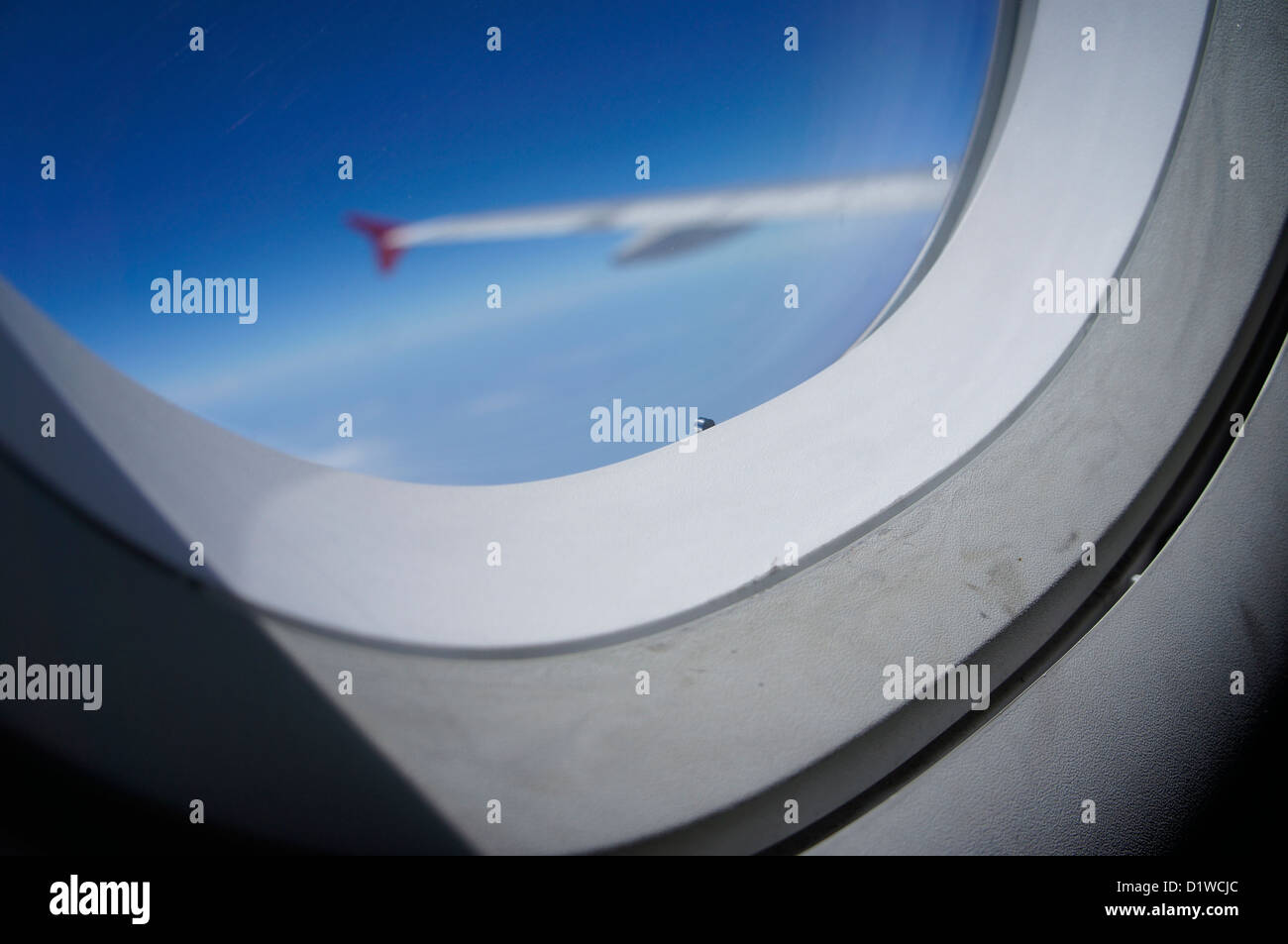 view of airplane window Stock Photo - Alamy