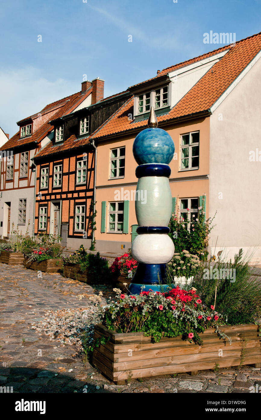 Street art in Stralsund, Germany Stock Photo - Alamy