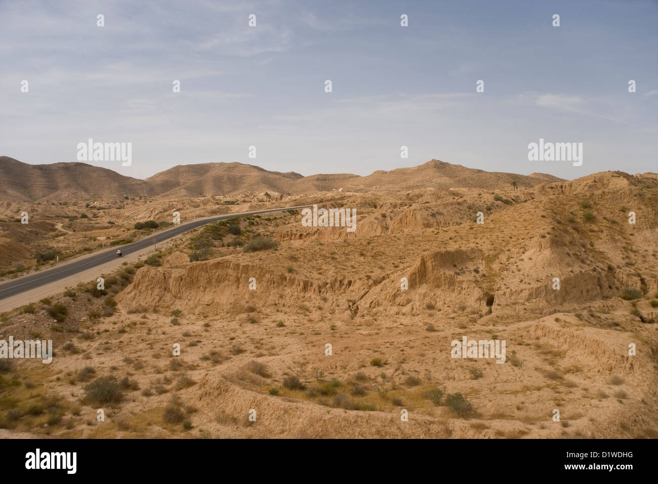 Sahara Desert near Matmata in Tunisia Stock Photo - Alamy