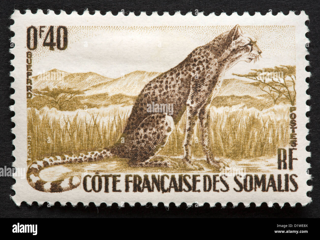 Somalian postage stamp Stock Photo - Alamy