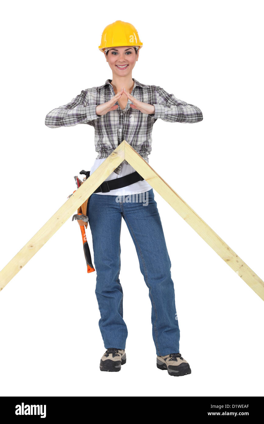 Timber frame building Cut Out Stock Images & Pictures - Alamy