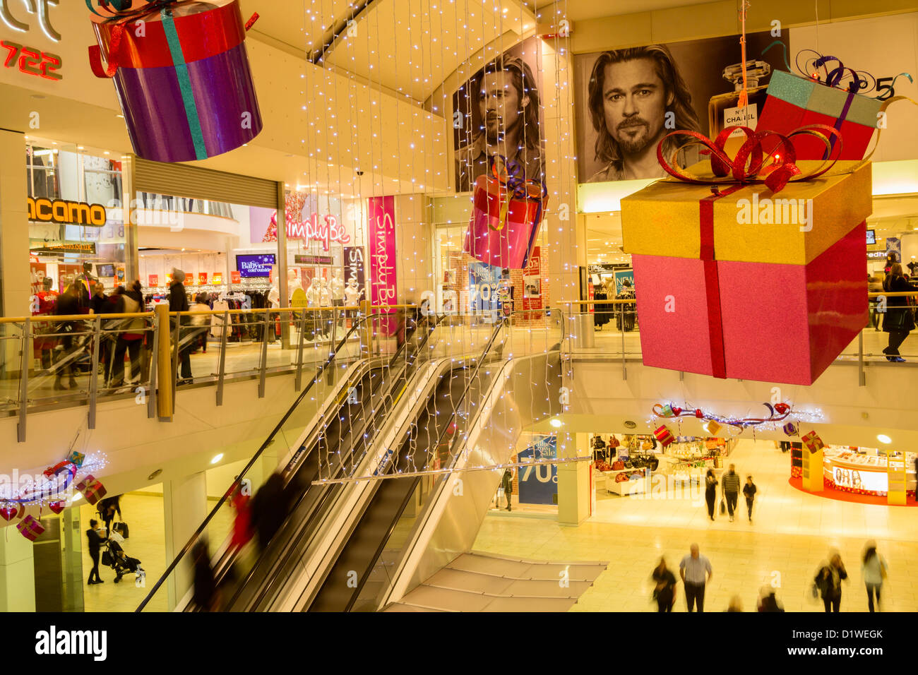 Metrocentre shopping mall at Gateshead near Newcastle, England, UK ...