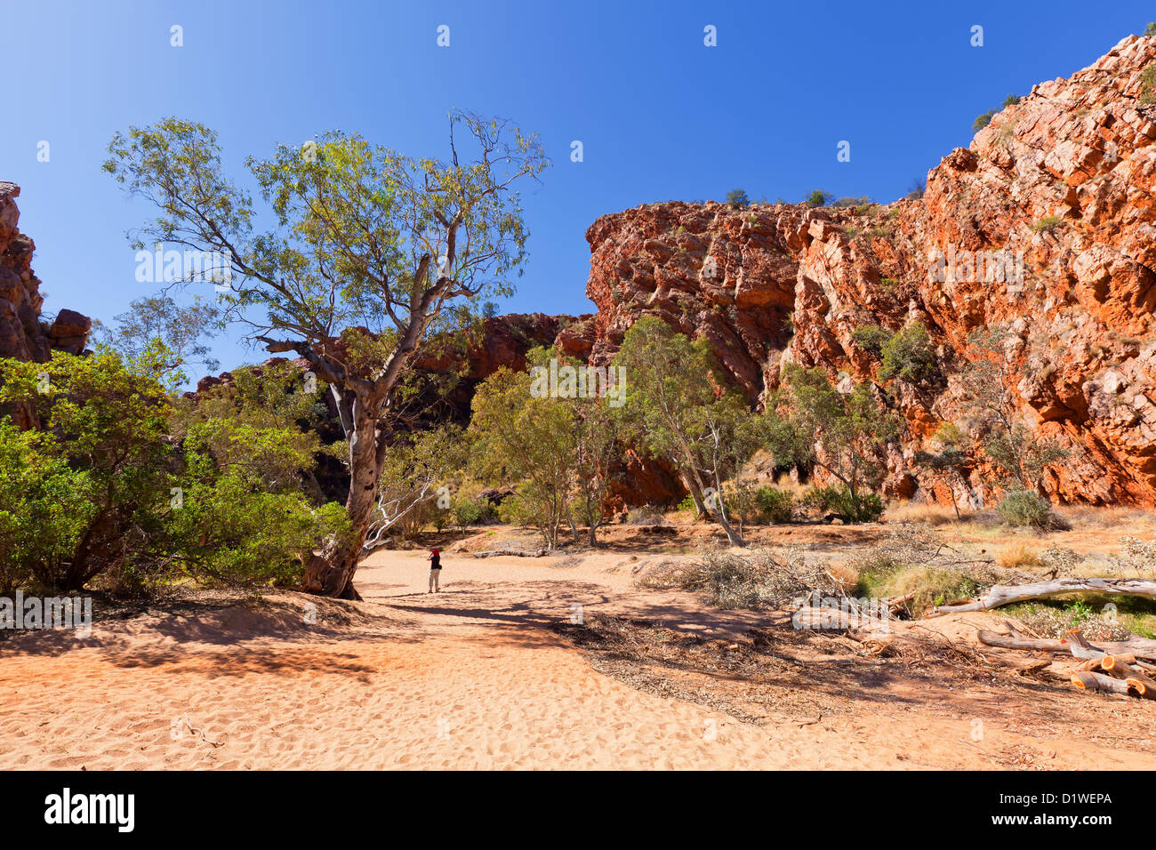 Emily Gap in Central Australia Stock Photo - Alamy