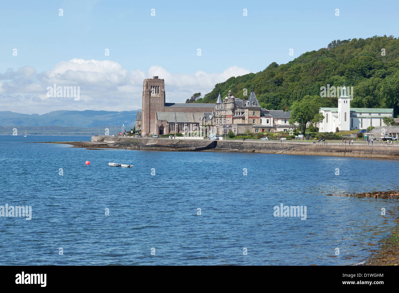 Oban waterfront in Argyll Scotland Stock Photo - Alamy