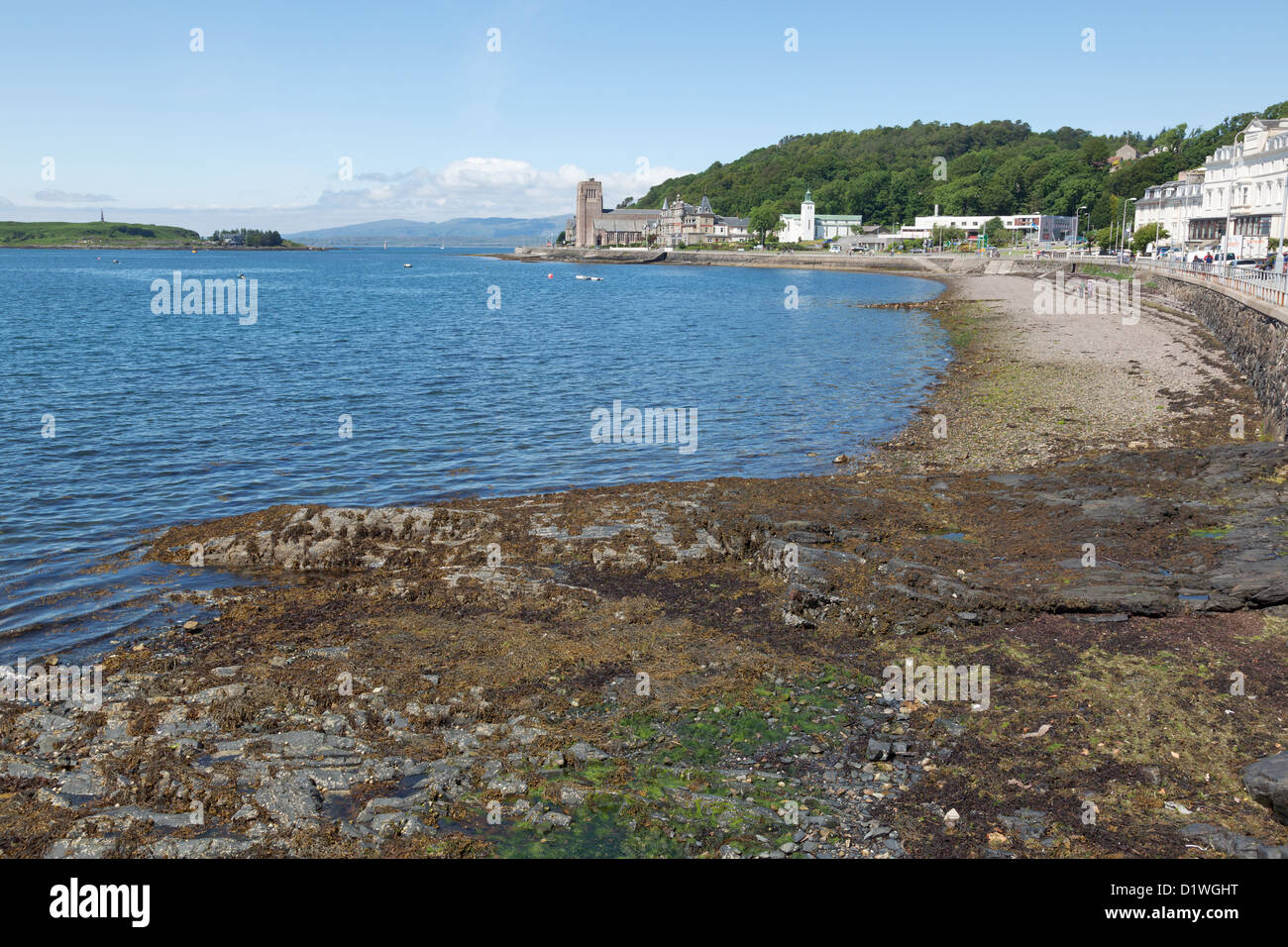 Oban waterfront in Argyll Scotland Stock Photo - Alamy
