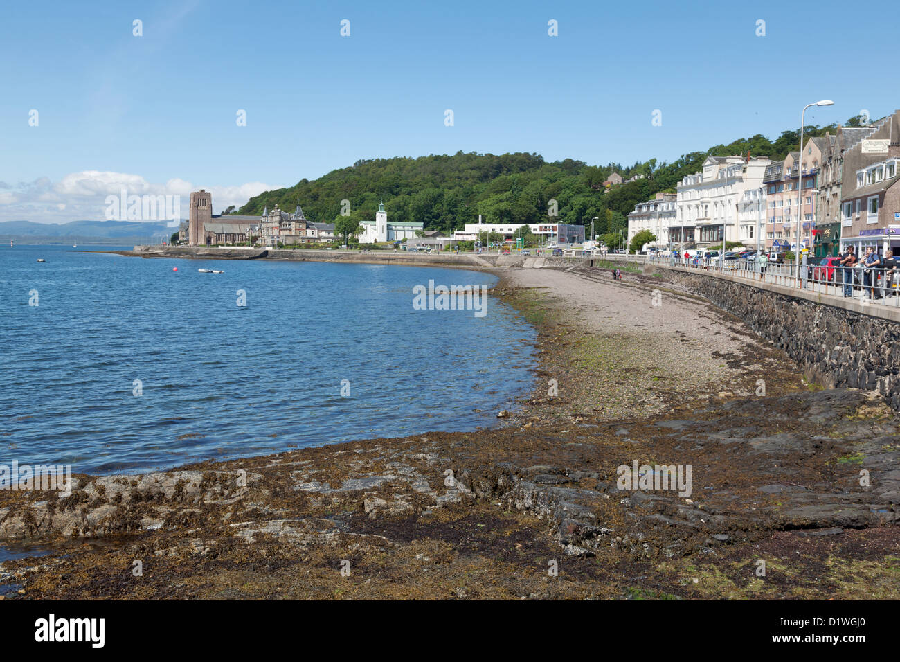 Oban waterfront in Argyll Scotland Stock Photo - Alamy
